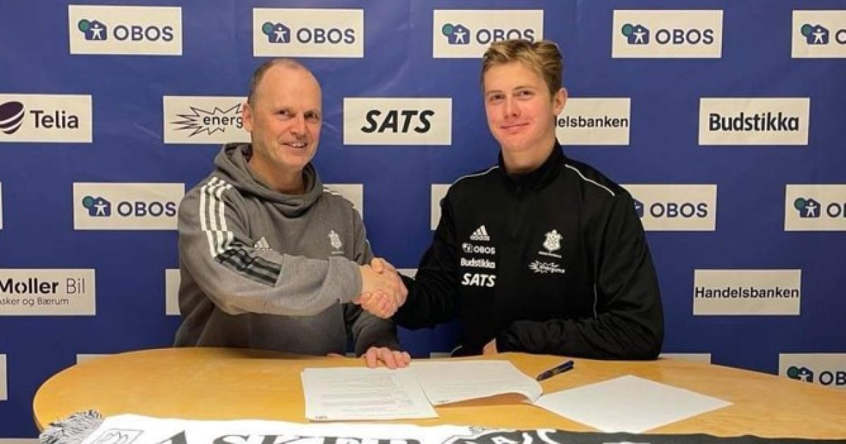 A-kontrakt for Brokhaug Gabrielsen / Asker Fotball
